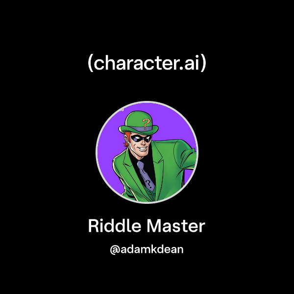 Chat with Riddle Master | character.ai | AI Chat, Reimagined–Your Words. Your World.