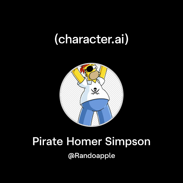 Chat with Pirate Homer Simpson | character.ai | AI Chat, Reimagined ...