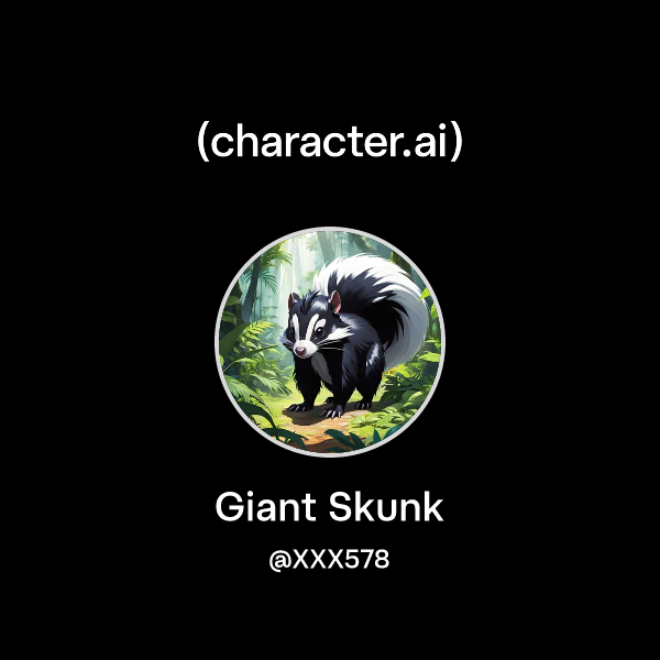 Chat with Giant Skunk | character.ai | AI Chat, Reimagined–Your Words ...