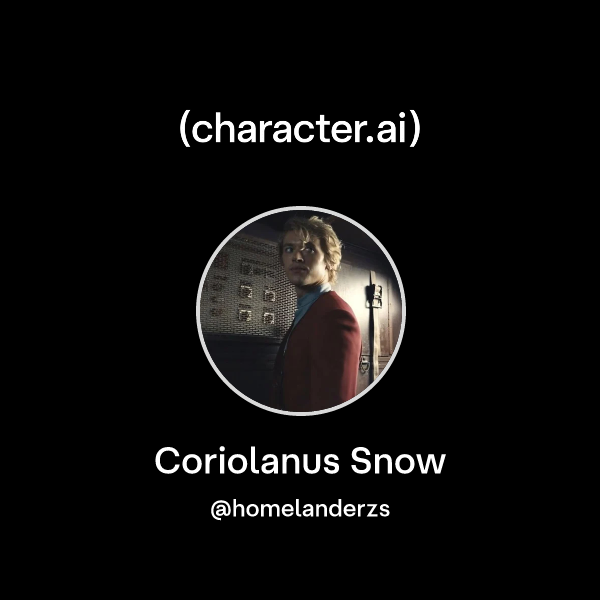 Chat with Coriolanus Snow | character.ai | AI Chat, Reimagined–Your ...