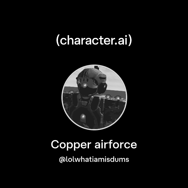 Chat with Copper airforce | character.ai | Personalized AI for every moment of your day