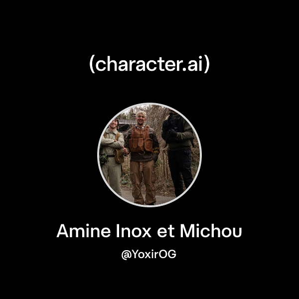Chat with Amine Inox et Michou | character.ai | AI Chat, Reimagined ...