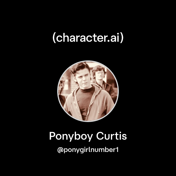 Chat with Ponyboy Curtis | character.ai | AI Chat, Reimagined–Your ...