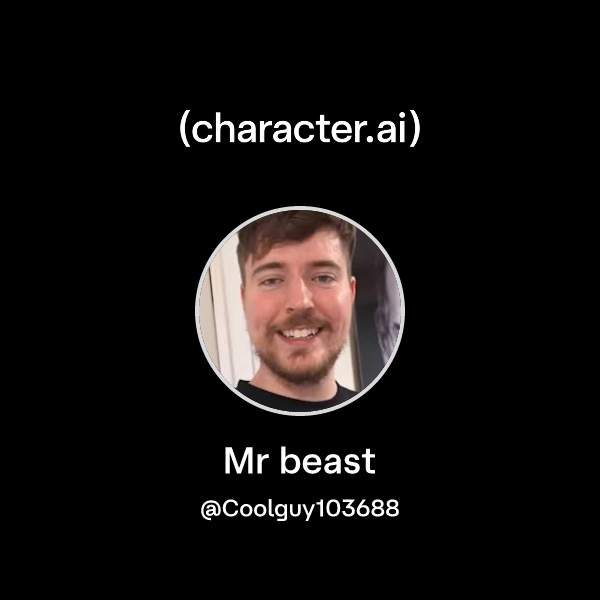 Chat with Mr beast | character.ai | AI Chat, Reimagined–Your Words ...