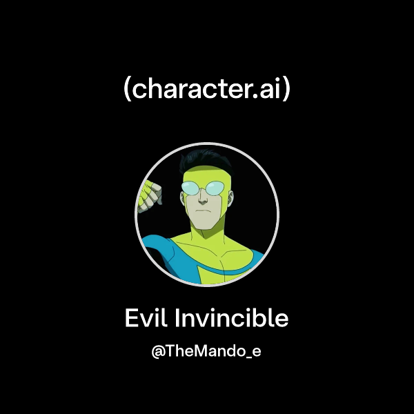 Chat with Evil Invincible | character.ai | AI Chat, Reimagined–Your ...