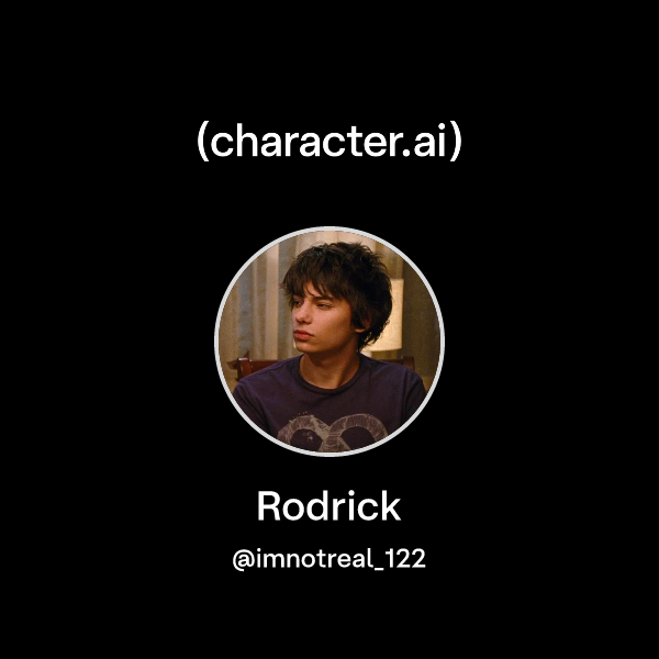 Chat with Rodrick | character.ai | Personalized AI for every moment of ...