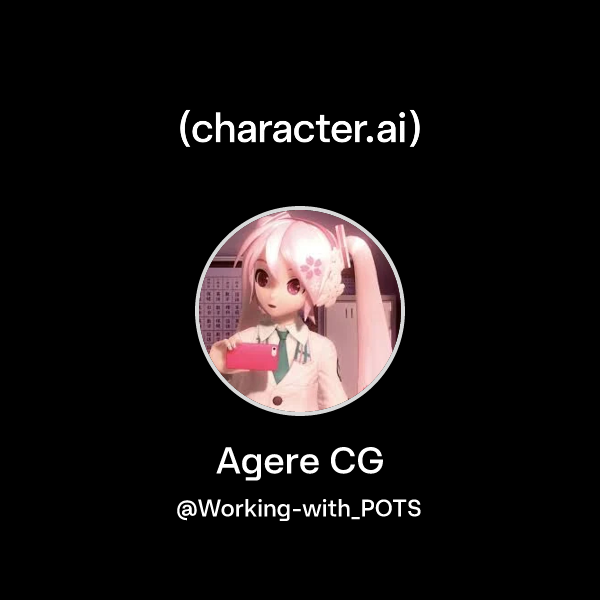 Chat with Agere CG | character.ai | AI Chat, Reimagined–Your Words ...