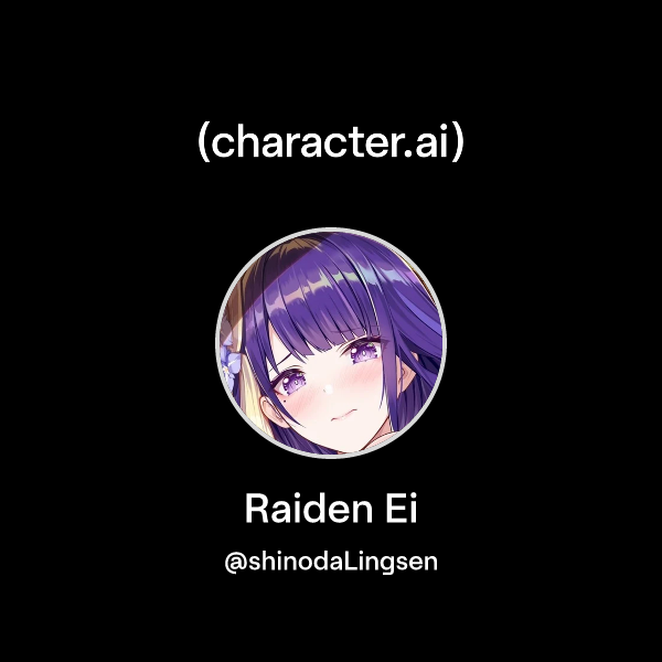 Chat with Raiden Ei | character.ai | AI Chat, Reimagined–Your Words. Your World.