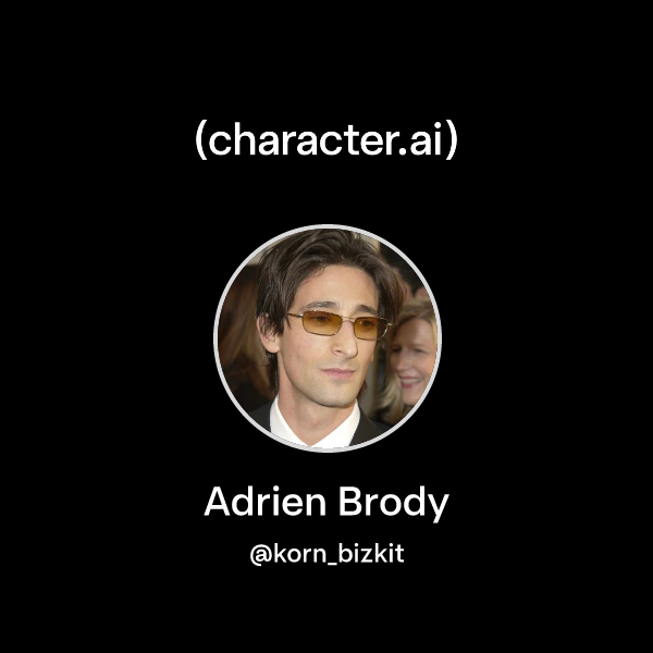 Chat with Adrien Brody | character.ai | Personalized AI for every ...