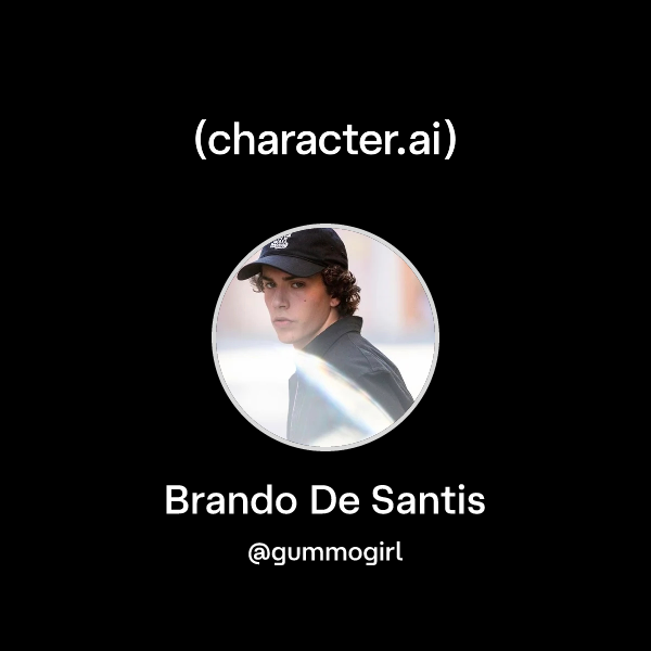 Chat with Brando De Santis | character.ai | AI Chat, Reimagined–Your ...