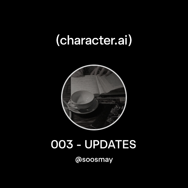 Chat with 003 - UPDATES | character.ai | AI Chat, Reimagined–Your Words ...