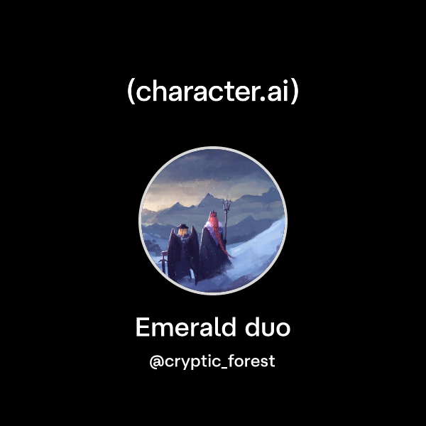 Chat with Emerald duo | character.ai | AI Chat, Reimagined–Your Words ...