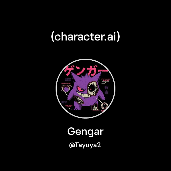 Chat with Gengar | character.ai | AI Chat, Reimagined–Your Words. Your ...