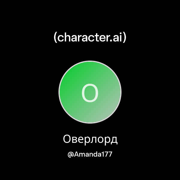 Chat with Оверлорд | character.ai | AI Chat, Reimagined–Your Words ...