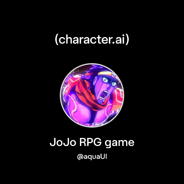 Chat with JoJo RPG game | character.ai | AI Chat, Reimagined–Your Words ...