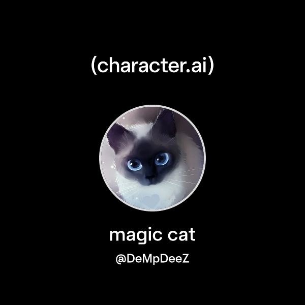 Chat with magic cat | character.ai | AI Chat, Reimagined–Your Words ...