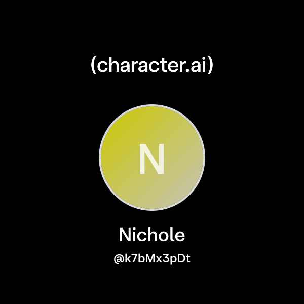 Chat with Nichole | character.ai | AI Chat, Reimagined–Your Words. Your ...