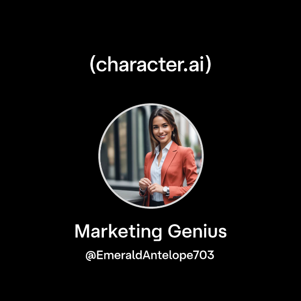 Chat with Marketing Genius | character.ai | Personalized AI for every ...