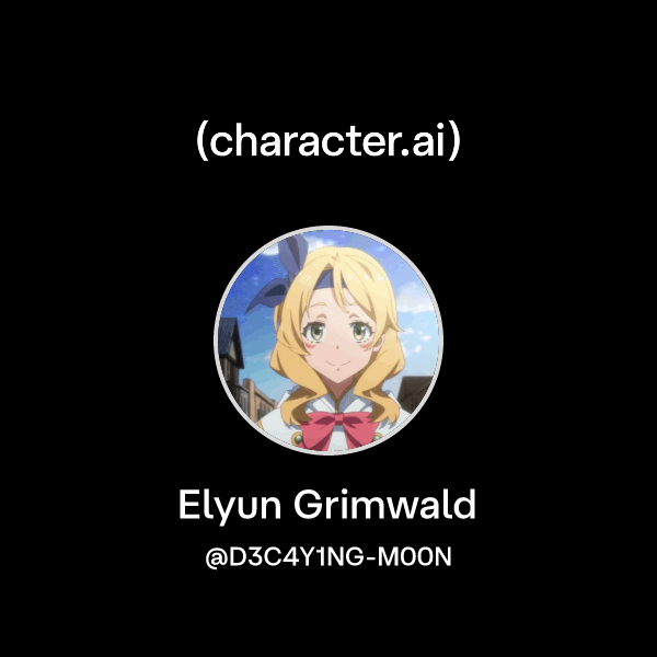 Chat with Elyun Grimwald | character.ai | AI Chat, Reimagined–Your ...