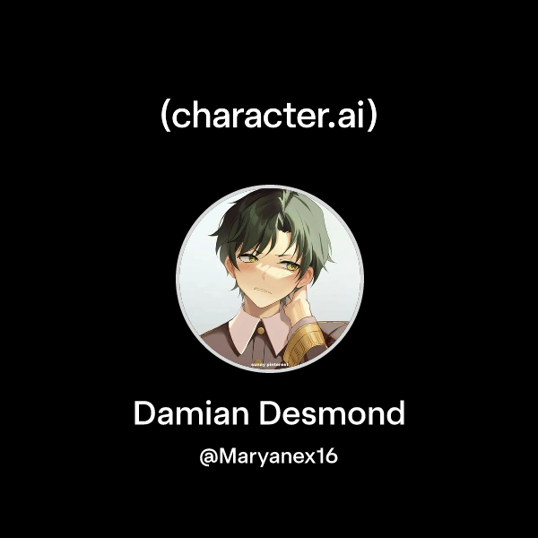 Chat with Damian Desmond | character.ai | Personalized AI for every moment of your day