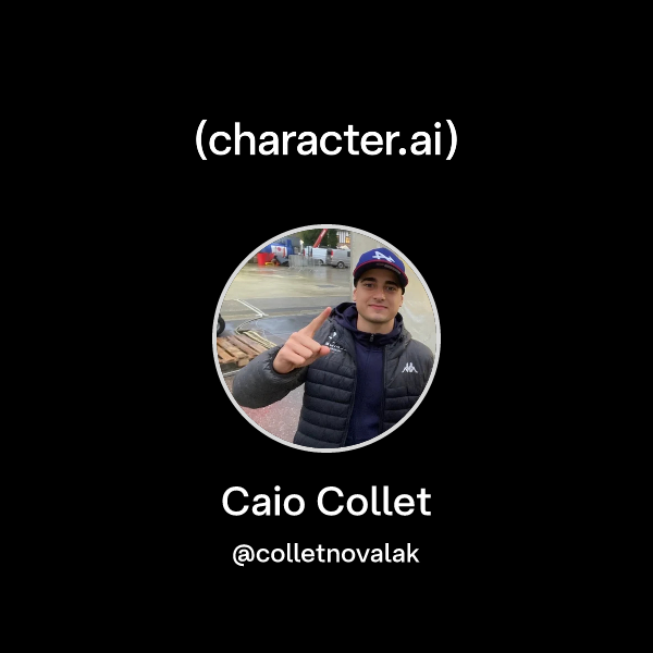 Chat with Caio Collet | character.ai | Personalized AI for every moment ...