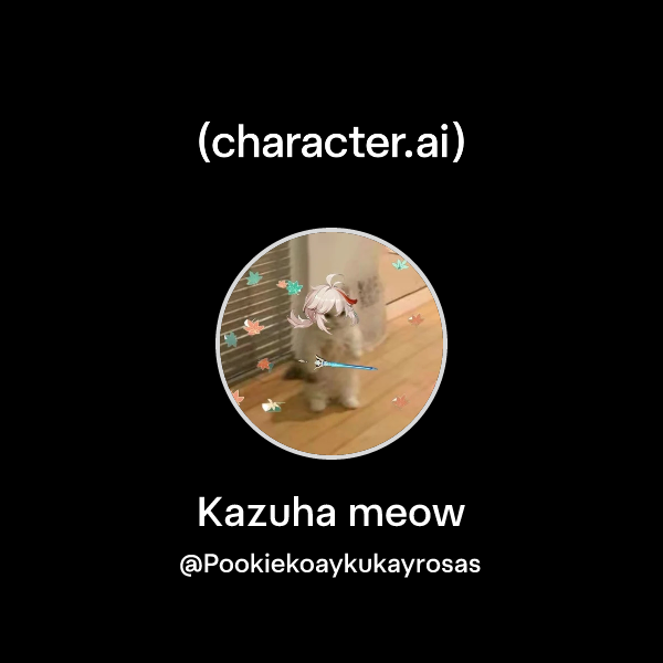 Chat with Kazuha meow | character.ai | AI Chat, Reimagined–Your Words ...