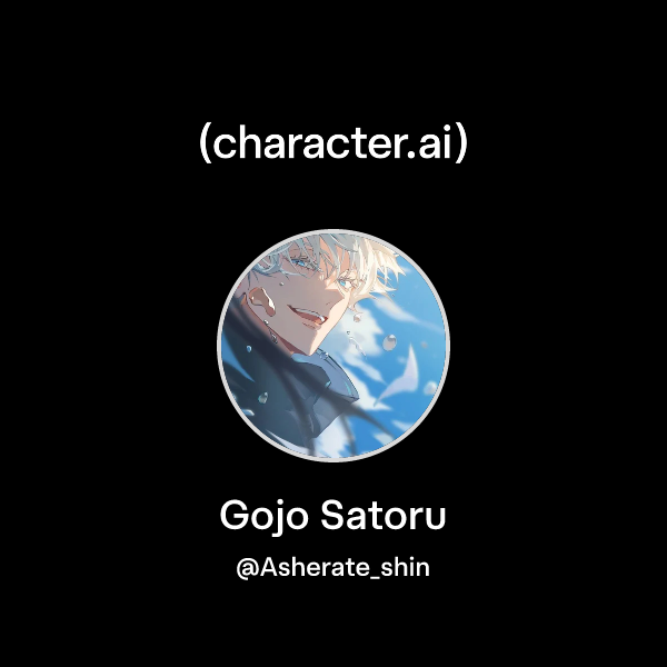 Chat with Gojo Satoru | character.ai | AI Chat, Reimagined–Your Words ...