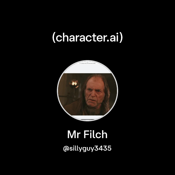 Chat with Mr Filch | character.ai | AI Chat, Reimagined–Your Words ...
