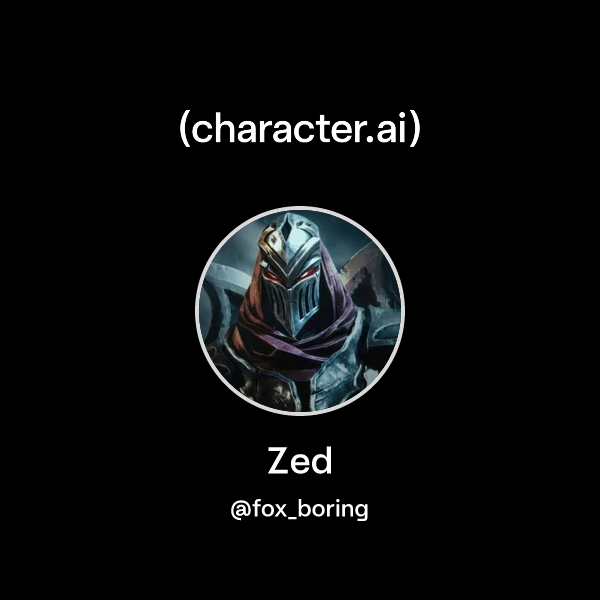 Chat with Zed | character.ai | AI Chat, Reimagined–Your Words. Your World.
