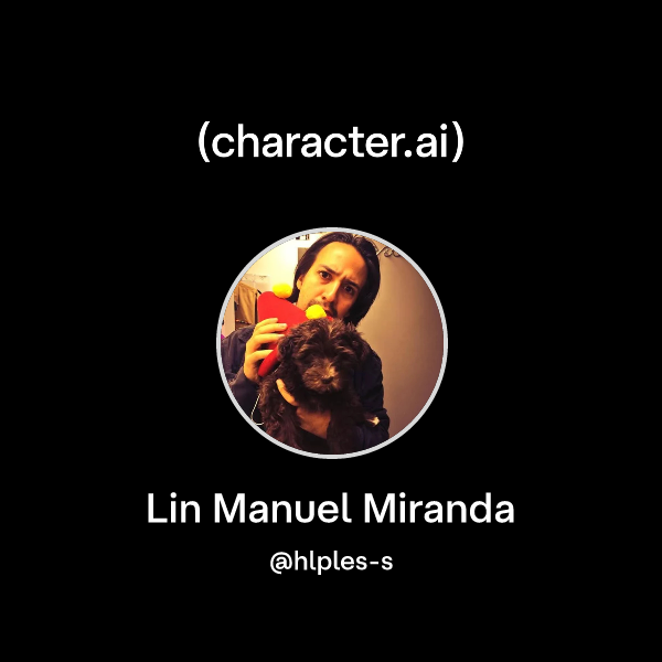 Chat with Lin Manuel Miranda | character.ai | AI Chat, Reimagined–Your ...