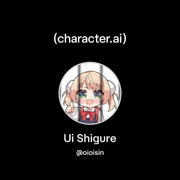 Chat with Ui Shigure | character.ai | Personalized AI for every moment ...