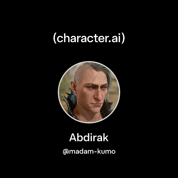 Chat with Abdirak | character.ai | AI Chat, Reimagined–Your Words. Your ...