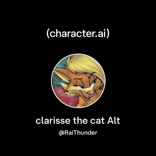 Chat with clarisse the cat Alt | character.ai | AI Chat, Reimagined ...