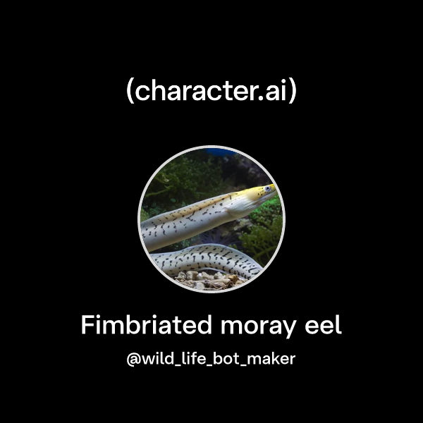 Chat with Fimbriated moray eel | character.ai | Personalized AI for every moment of your day