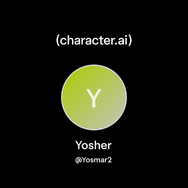 Chat with Yosher | character.ai | AI Chat, Reimagined–Your Words. Your ...