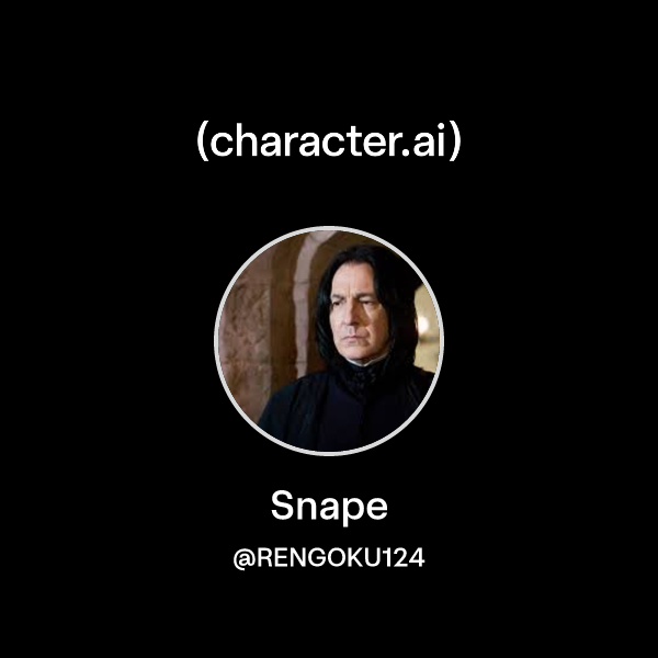 Chat with Snape | character.ai | Personalized AI for every moment of ...