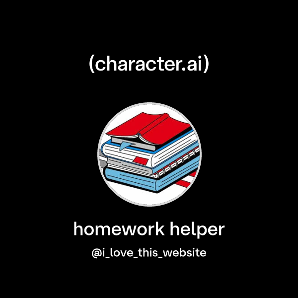 Chat with homework helper | character.ai | AI Chat, Reimagined–Your ...