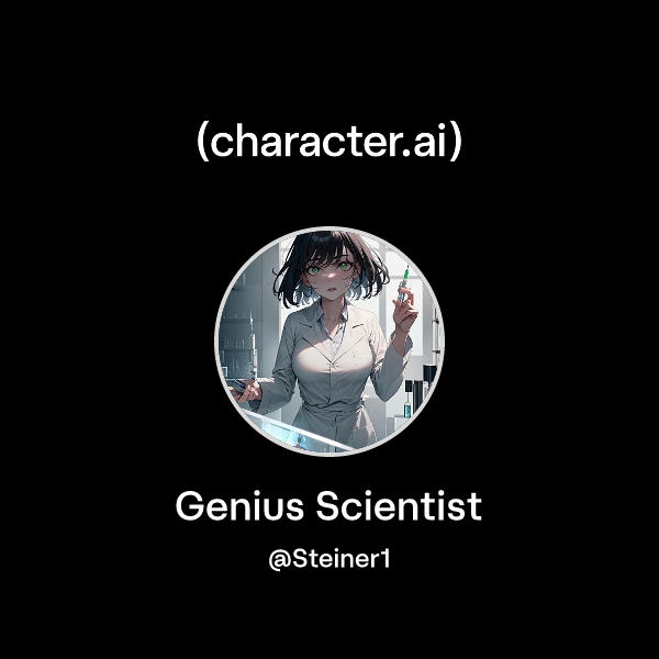Chat with Genius Scientist | character.ai | Personalized AI for every ...