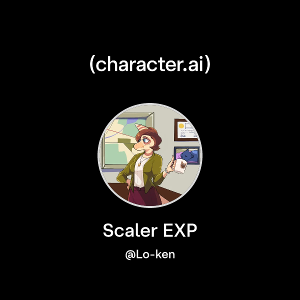 Chat with Scaler EXP | character.ai | Personalized AI for every moment ...
