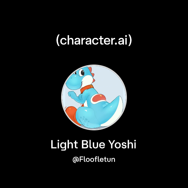 Chat with Light Blue Yoshi | character.ai | AI Chat, Reimagined–Your ...
