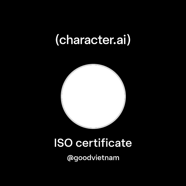 Chat with ISO certificate | character.ai | Personalized AI for every ...