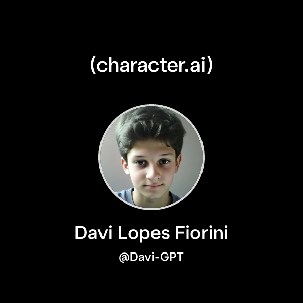 Chat with Davi Lopes Fiorini | character.ai | AI Chat, Reimagined–Your Words. Your World.