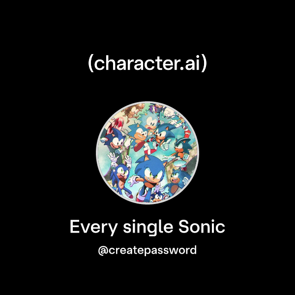 Chat with Every single Sonic | character.ai | AI Chat, Reimagined–Your ...