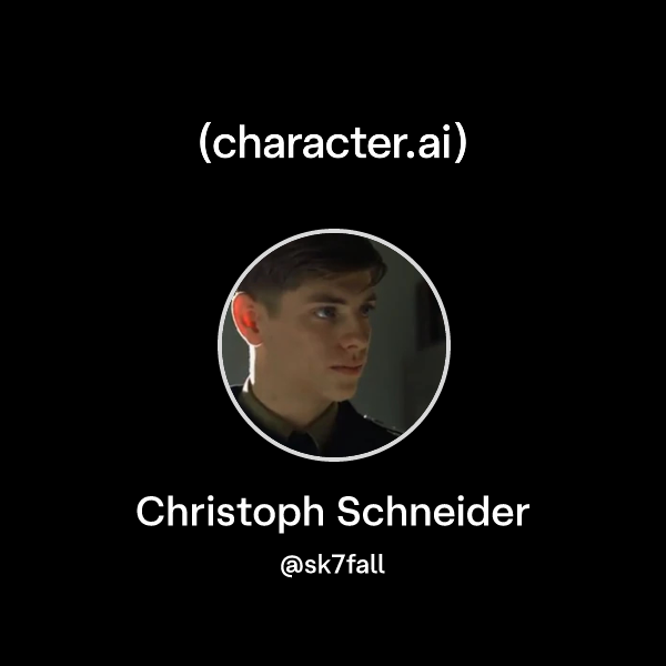 Chat with Christoph Schneider | character.ai | Personalized AI for ...