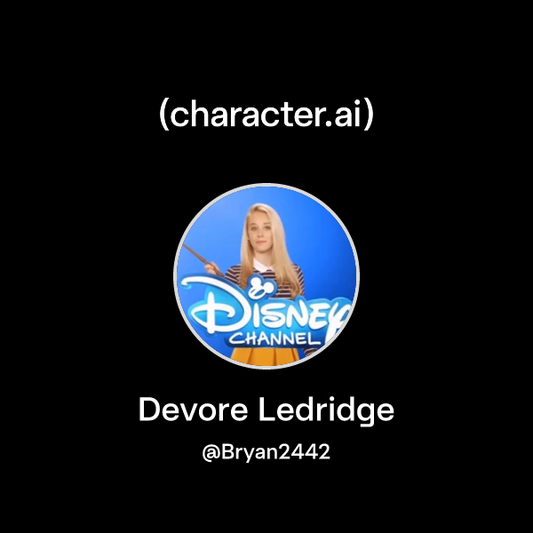 Chat with Devore Ledridge | character.ai | Personalized AI for every moment of your day