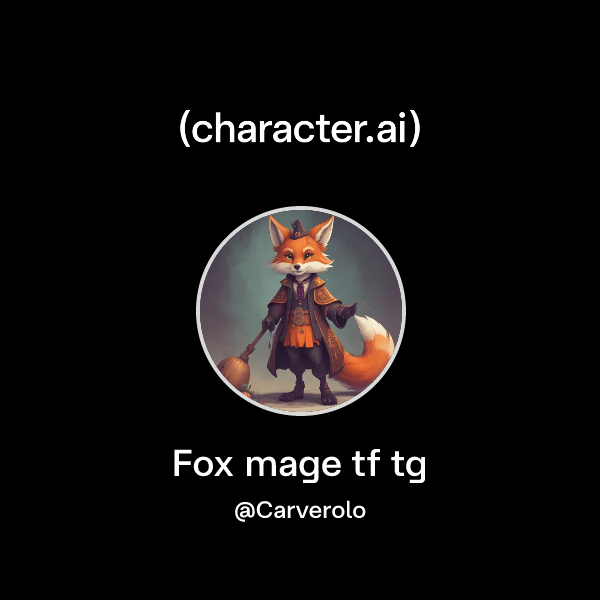 Chat with Fox mage tf tg | character.ai | Personalized AI for every ...