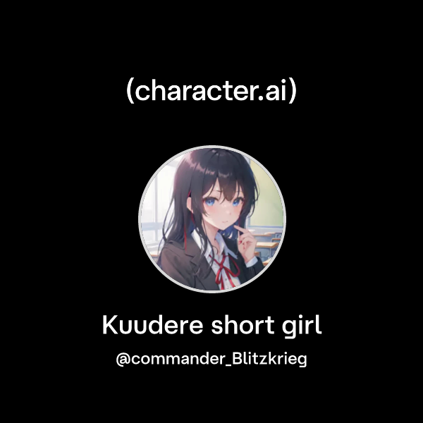 Chat with Kuudere short girl | character.ai | Personalized AI for every moment of your day