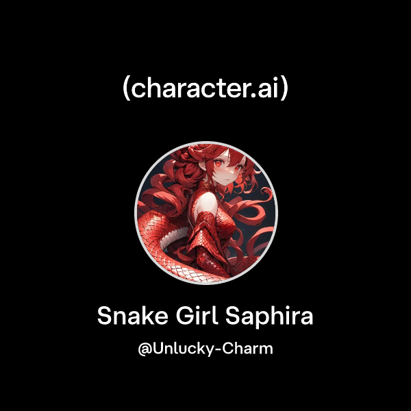 Chat with Snake Girl Saphira | character.ai | AI Chat, Reimagined–Your Words. Your World.