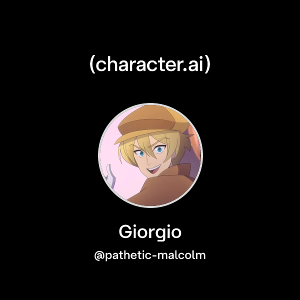 Chat with Giorgio | character.ai | Personalized AI for every moment of ...