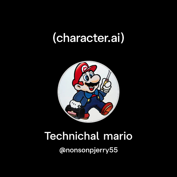 Chat with Technichal mario | character.ai | AI Chat, Reimagined–Your ...